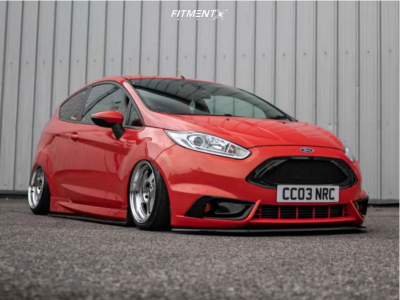 2015 Ford Fiesta ST with 16x8 Japan Racing JR15 and Falken 195x40 on ...