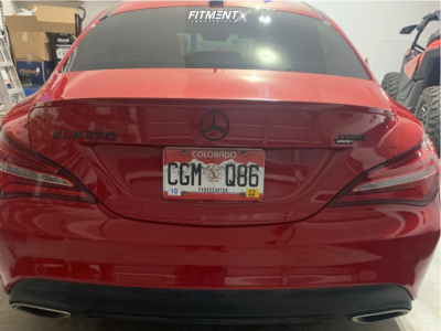 2019 Mercedes-Benz CLA250 4Matic with 18x9 ARC Ar6 and Michelin 225x45 ...