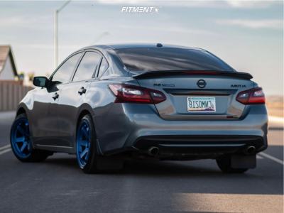 2018 Nissan Altima SR with 18x8.5 AVID1 Av6 and Vercelli 235x40 on ...