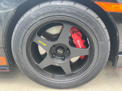 2020 Honda Civic Type R with 18x9.5 Spoon SW388 and Yokohama 265x40 on ...