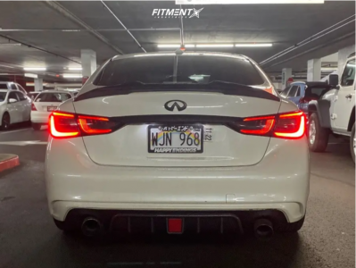 2018 INFINITI Q50 Luxe with 19x9.5 ESR Cs15 and Vercelli 245x40 on ...