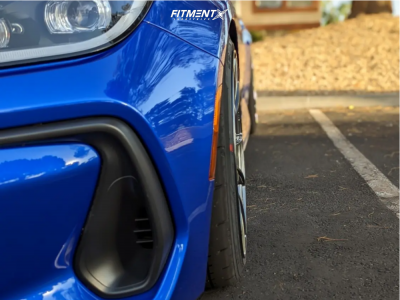 2022 Subaru BRZ Limited with 18x9.5 WedsSport Sa-25r and Yokohama 245x35 on Coilovers | 2331175 ...