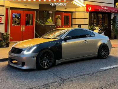 2004 INFINITI G35 Base with 19x9.5 ESR Rf1 and Achilles 255x35 on ...