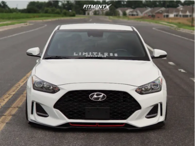 2020 Hyundai Veloster Turbo R-Spec with 18x8.5 MST Mt07 and Atlas ...