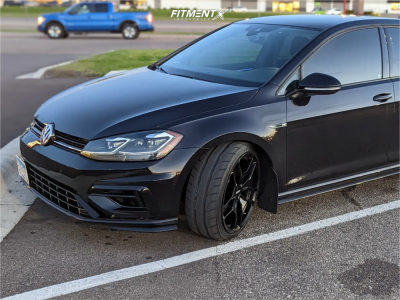 2019 Volkswagen Golf R Base with 19x8.5 Rotiform Hur and Nitto 235x35 ...