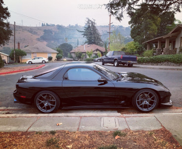 1993 Mazda RX-7 R1 with 18x9.5 Titan7 TS-5 and Firestone 255x35 on ...