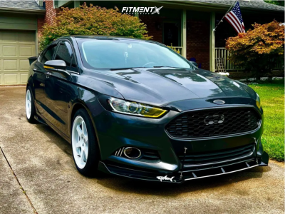 2016 Ford Fusion SE with 18x8.5 Vors Tr37 and Vercelli 235x40 on ...