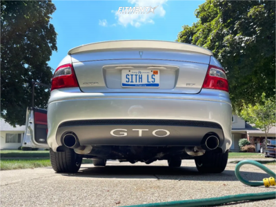 2004 Pontiac GTO Base with 18x8.5 VMR V703 and Dunlop 245x40 on ...