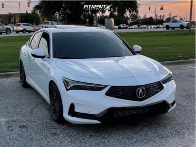 2023 Acura Integra A spec w tech pac (manual) with 18x8.5 Aodhan Ah09 ...