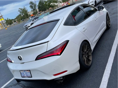 2023 Acura Integra A spec w tech pac (manual) with 18x8.5 Aodhan Ah09 ...
