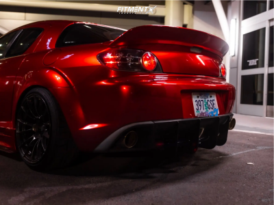 2008 Mazda RX-8 40th Anniversary Edition with 18x9.5 WedsSport Sa-72r ...