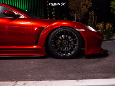 2008 Mazda RX-8 40th Anniversary Edition with 18x9.5 WedsSport Sa-72r ...