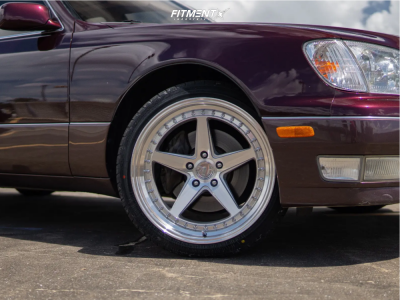 1998 Lexus LS400 Base with 19x9.5 Aodhan Ds05 and Vercelli 225x40 on ...