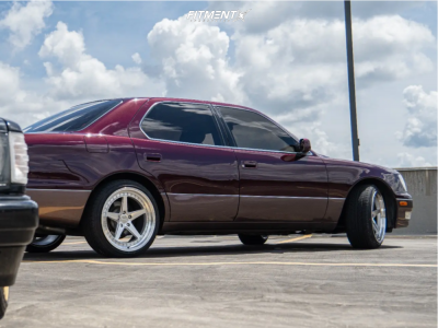 1998 Lexus LS400 Base with 19x9.5 Aodhan Ds05 and Vercelli 225x40 on ...