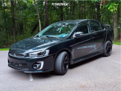 2017 Mitsubishi Lancer SEL with 18x9.5 AVID1 Av6 and Versatyre 245x40 ...