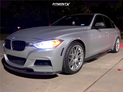 2015 BMW 328i with 19x8.5 35 Apex Arc-8 and 245/30R19 Michelin Pilot ...