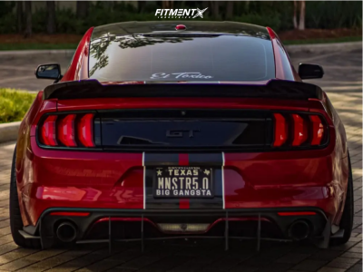 2016 Ford Mustang GT Premium with 19x9.5 ESR Cs15 and Michelin 275x35 ...