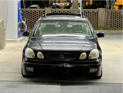 2001 Lexus GS430 Base with 18x9.5 Work T7r and Michelin 225x40 on ...