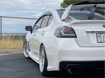 2018 Subaru WRX Limited with 18x9.5 Enkei Nt03m and Michelin 245x40 on ...