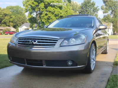 2006 INFINITI M35 Sport with 19x8.5 Enkei Ty5 and Kumho 245x40 on Stock ...