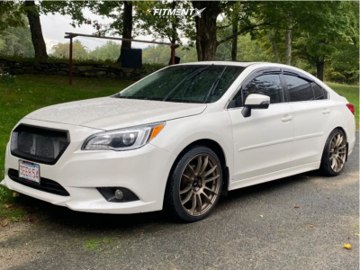2015 Subaru Legacy with 19x8.5 35 AVID1 Av20 and 225/40R19 Nitto Motivo ...