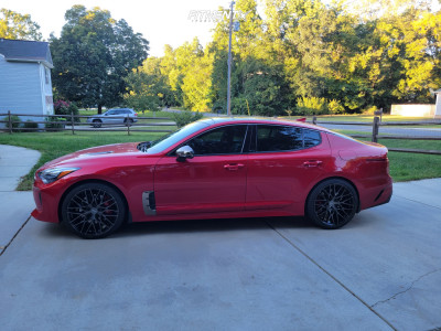 2018 Kia Stinger GT2 with 20x9 Luxxx LFF LFF01 and Falken 245x35 on Stock Suspension | 2408513 ...