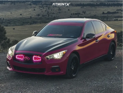 2016 INFINITI Q50 Premium with 18x9.5 ESR Cs11 and Continental 245x40 ...