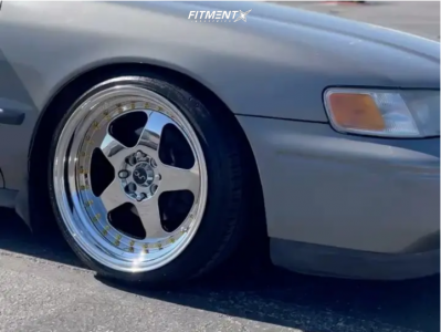 1995 Honda Accord LX with 17x9 JNC Jnc010 and Barum 205x40 on Coilovers ...