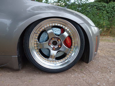 2008 Nissan 350Z Touring with 19x9.5 Work Meister S1 3p and Toyo Tires ...