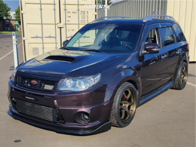 2013 Subaru Forester XT Touring with 18x9.5 Gram Lights 57dr and Falken ...