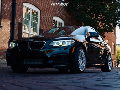 2014 BMW M235i Base with 18x8.5 Avant Garde M359 and Michelin 225x40 on ...