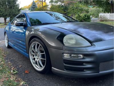2002 Mitsubishi Eclipse GS with 19x9.5 Concept One Rs-8 and Dunlop ...