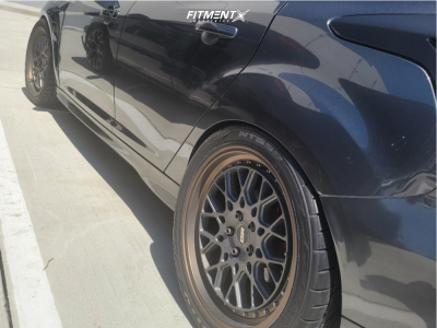 2018 Ford Focus ST with 19x8.5 ESR Cs3 and Nitto 265x35 on Coilovers ...