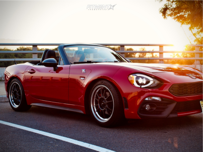 2017 Fiat 124 Spider Abarth with 17x8 Konig Hypergram and Michelin ...