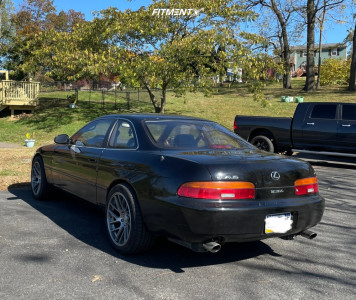 1992 Lexus SC300 Base with 18x9.5 Anovia Elder and Michelin 265x40 on ...