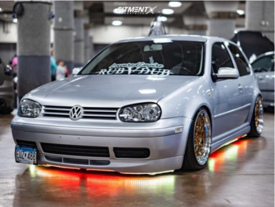 2002 Volkswagen Golf GTI 337 with 18x8.5 ESR Sr01 and Vercelli 215x35 ...