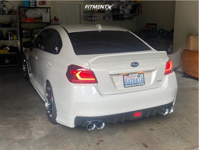 2016 Subaru WRX Limited with 18x9.5 Work Emotion Zr10 and Yokohama ...