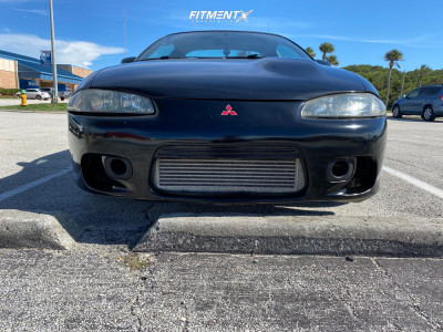 1996 Mitsubishi Eclipse RS with 18x9.5 AVID1 Av6 and Kumho 245x45 on ...