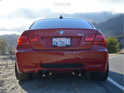 2008 BMW M3 Base with 18x9.5 Rotiform Lsr and Michelin 265x35 on ...