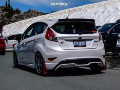 2017 Ford Fiesta ST with 17x7 Enkei Ev5 and Falken 215x40 on Coilovers ...