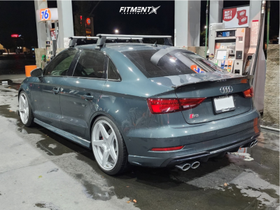 2020 Audi S3 Premium Plus with 19x8.5 Rotiform Wgr and Continental ...