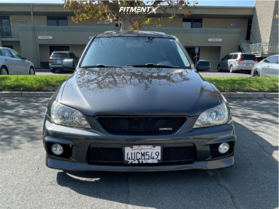 2002 Lexus IS300 Base with 18x9.5 VeilSide Andrew Racing V and Delinte ...