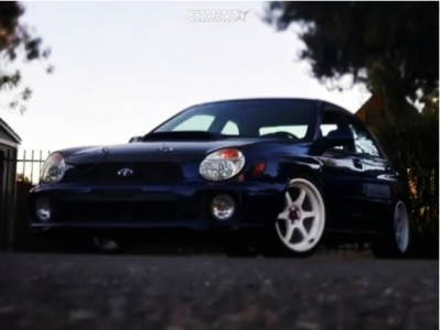2002 Subaru Impreza RS with 18x9.5 Aodhan Ah08 and Federal 225x40 on ...