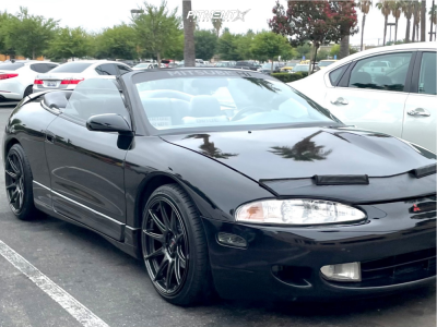 1996 Mitsubishi Eclipse GS with 18x8.75 XXR 527 and Lionhart 215x40 on ...