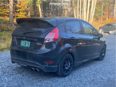 2016 Ford Fiesta ST with 15x7 Sparco Terra and Kelly 195x60 on Stock ...
