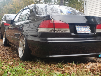 2000 Honda Civic LX with 17x8 JNC Jnc010 and Falken 205x40 on Coilovers ...