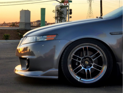 2008 Acura TL Type-S with 18x9.5 Enkei Rpf1 and Velozza 245x40 on ...