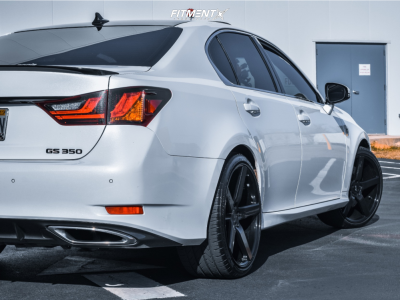 2014 Lexus GS350 F Sport with 20x8.5 Niche Milan and Lexani 245x35 on ...