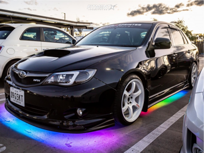 2009 Subaru Impreza WRX Premium with 18x9.5 Gram Lights 57dr and Kumho ...