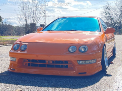 1998 Acura Integra LS with 15x8 Work Emotion Rs11 and Achilles 165x50 ...